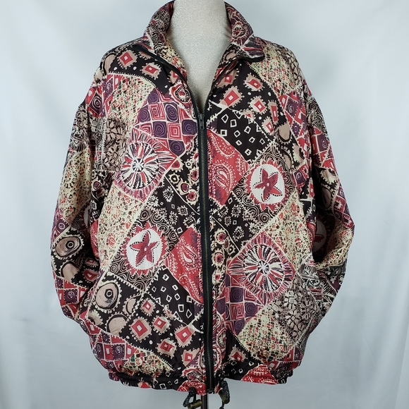 Robert Stack | Jackets & Coats | Vintage Robert Stack Silk Puffer ...